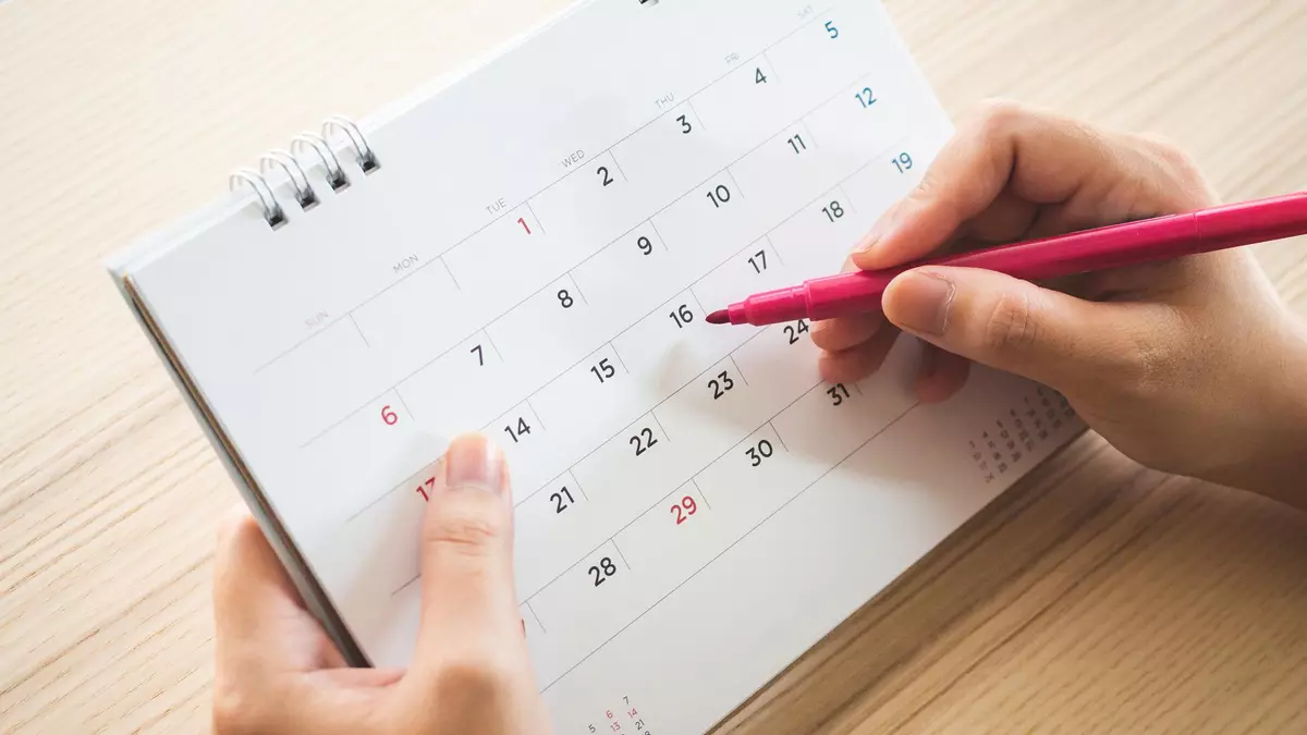 Calendario con fecha de feriados fijos y trasladables en 2024