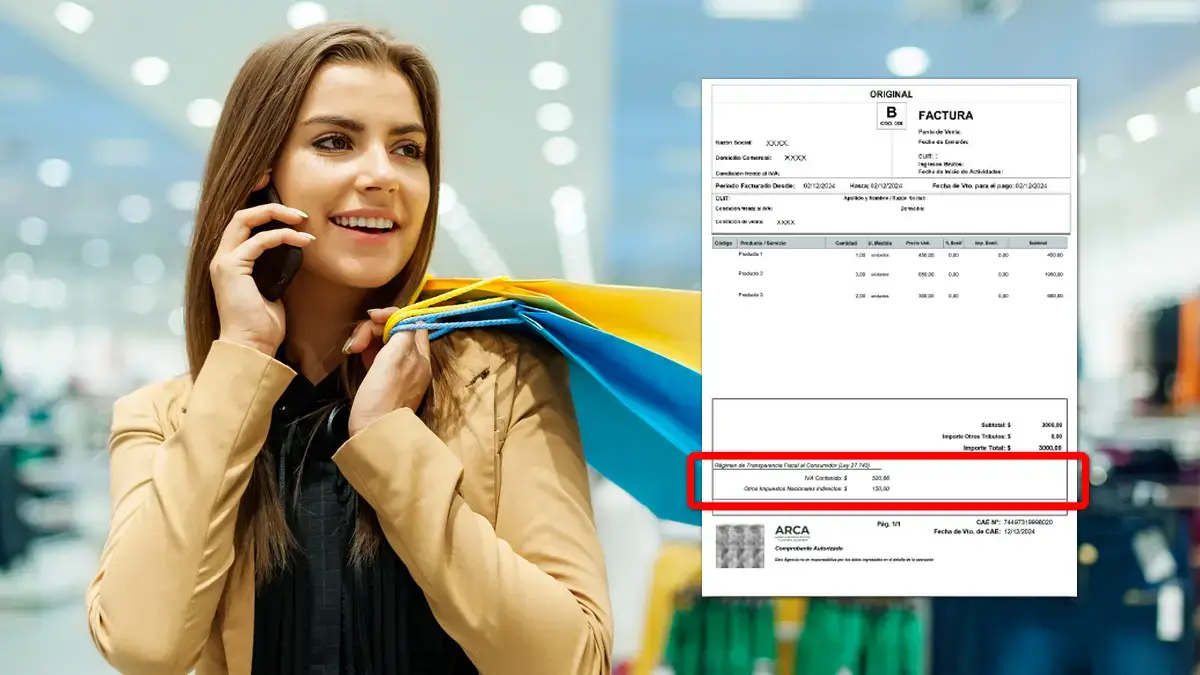 ARCA mostró cómo serán las nuevas facturas desde 2025