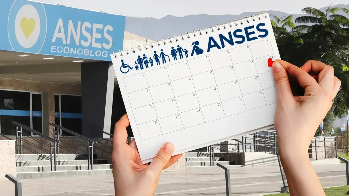 Completo calendario de pagos de Anses en octubre de 2025
